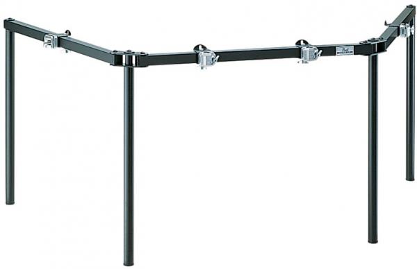 Rack Pearl DR-80 Black 3 Lados com 4 Clamps : Ferragens de Baterias ...