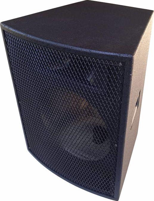 GABINETE DE CAIXA ACÚSTICA P.A. 2 OU 3 VIAS P/ USO COM 01 FALANTE DE 12 POLEGADAS + DRIVER, EM NAVAL