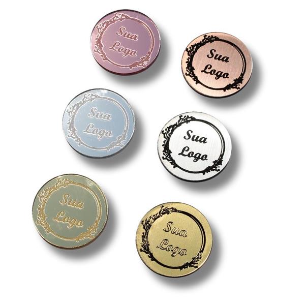 Broche Personalizado com Imã, personalizado para todos os profissionais.