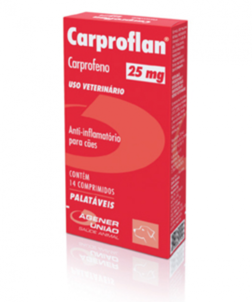 Carproflan 25mg com 14 comprimidos