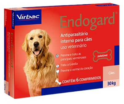 Endogard 30kg - 6 comprimidos