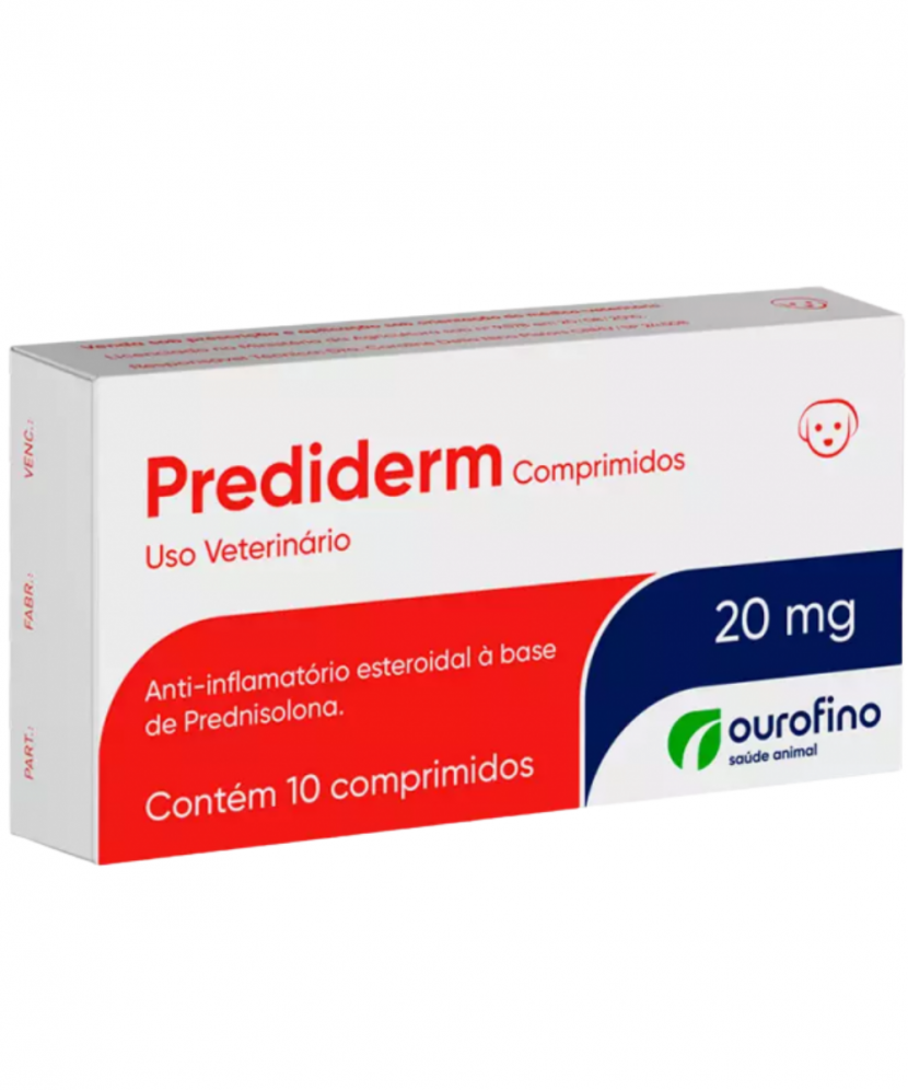 Prediderm 20mg com 10 comprimidos