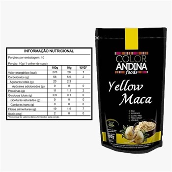 Maca Amarela Maca Peruana Amarela, Color Andina Food, 1 StandUps De