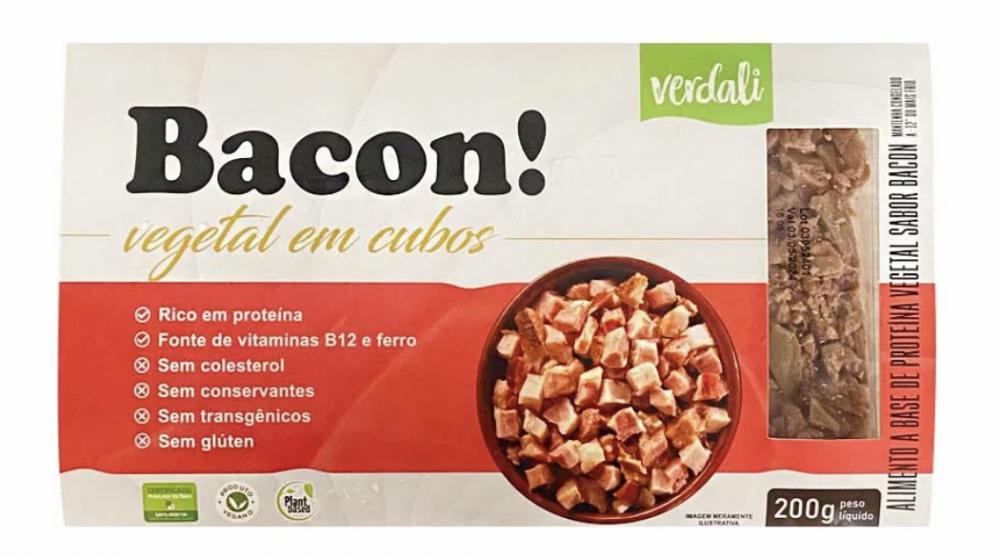Bacon Vegetal em Cubos Verdali 200g refrig. : CONGELADOS / REFRIGERADOS ...