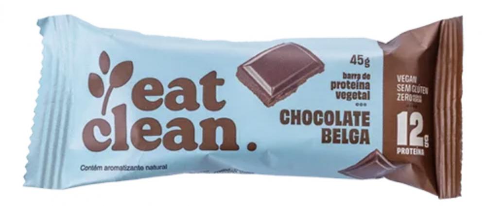 Barra De Proteina Chocolate Belga Eat Clean 45g