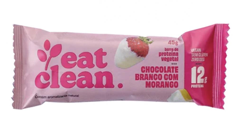 Barra De Proteina Morango Com Chocolate Eat Clean 45g : ALIMENTOS E ...