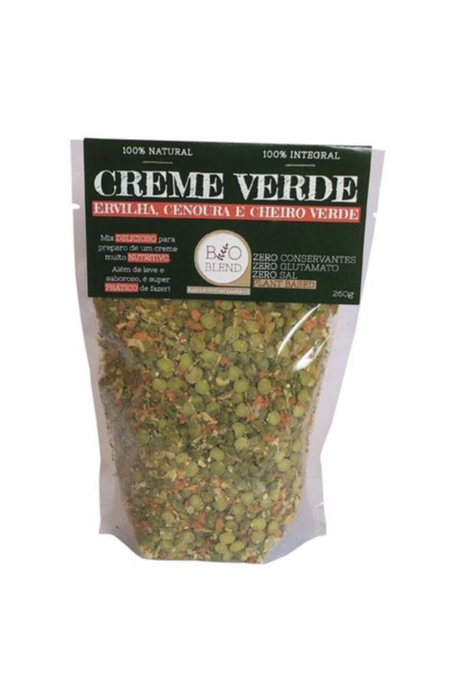 Creme Verde (ervilha, cenoura e cheiro verde) Bio Blend - 260g