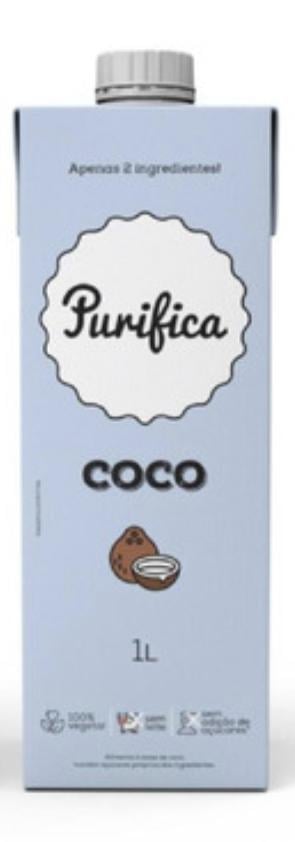 Leite Vegetal De Coco Purifica 1l : Alimentos e Bebidas - Bebidas ...