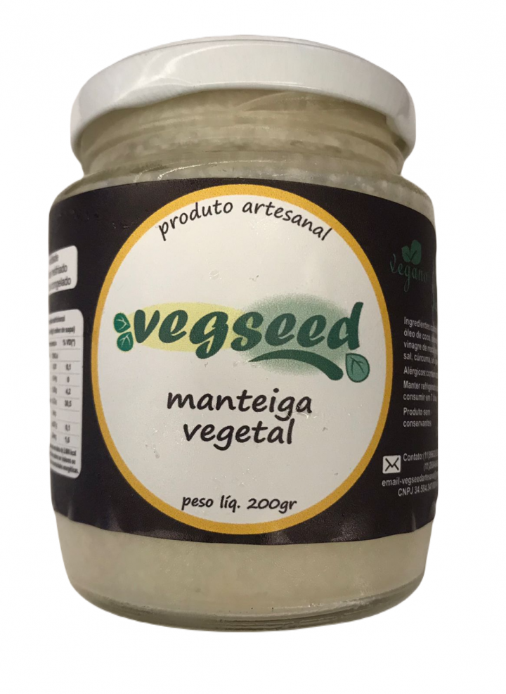 Manteiga Vegetal Vegseed 200g