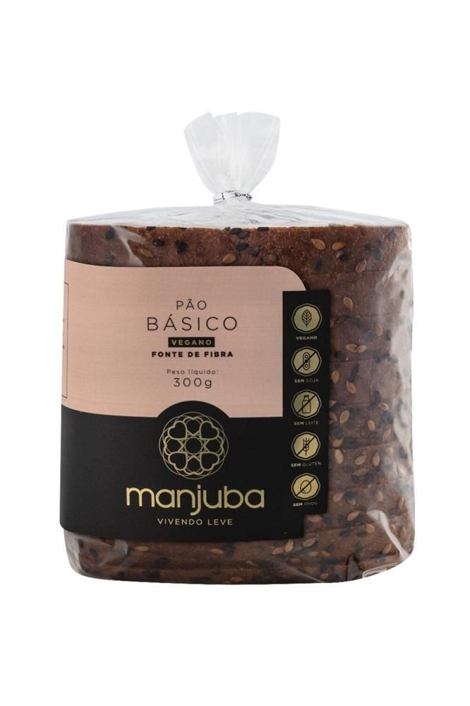Pão Básico Vegano Manjuba 300g