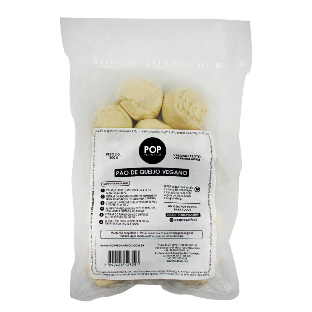 Pão De Queijo Vegano Pop 300g