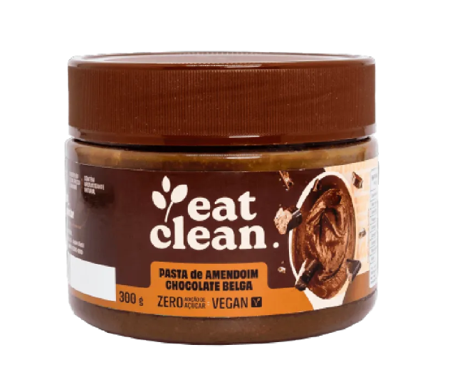 Pasta De Amendoim Chocolate Belga Eat Clean 300g