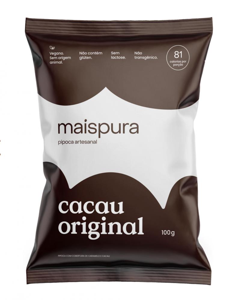 Pipoca Mais Pura Sabor Cacau Original 100g
