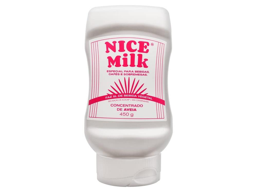 Concentrado de Aveia Sem Gluten Nice Milk 450g