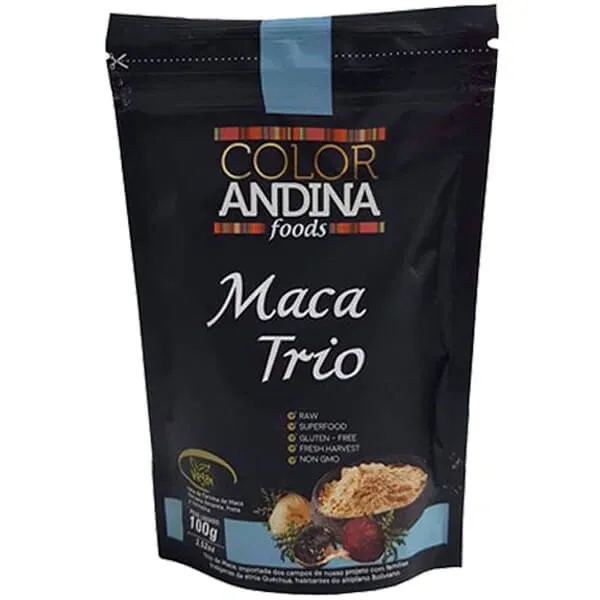 Maca Peruana Trio Color Andina 100g
