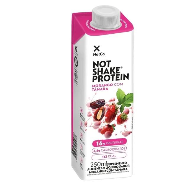 Not Shake Protein Morango com Tâmara Notmilk 250ml