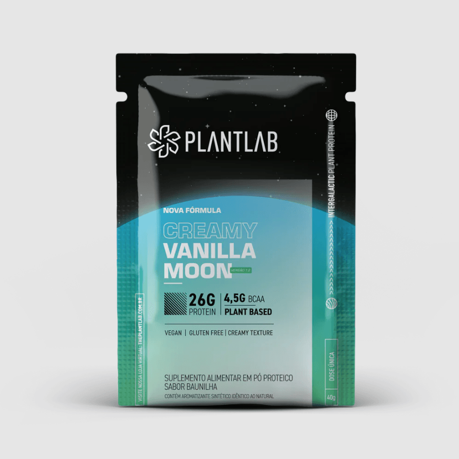 Proteína Vetegal Cremosa Vanilla Moon Sachê Plantlab 40g : SUPLEMENTOS ...
