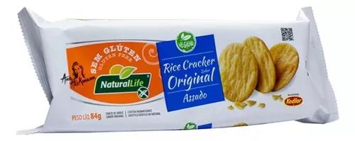 Rice Cracker Sabor Original Sem Glúten Natural Life 84g