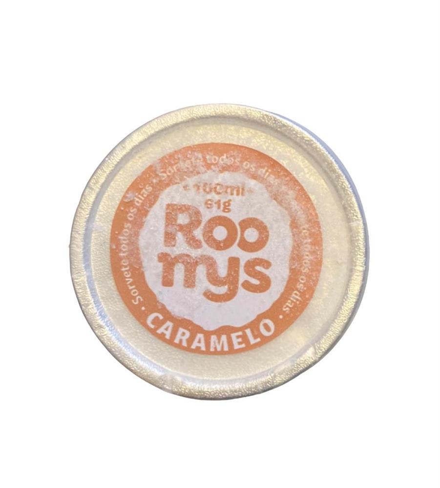 Sorvete Vegano e Sem Gluten Caramelo Roomys 100ml : CONGELADOS E ...