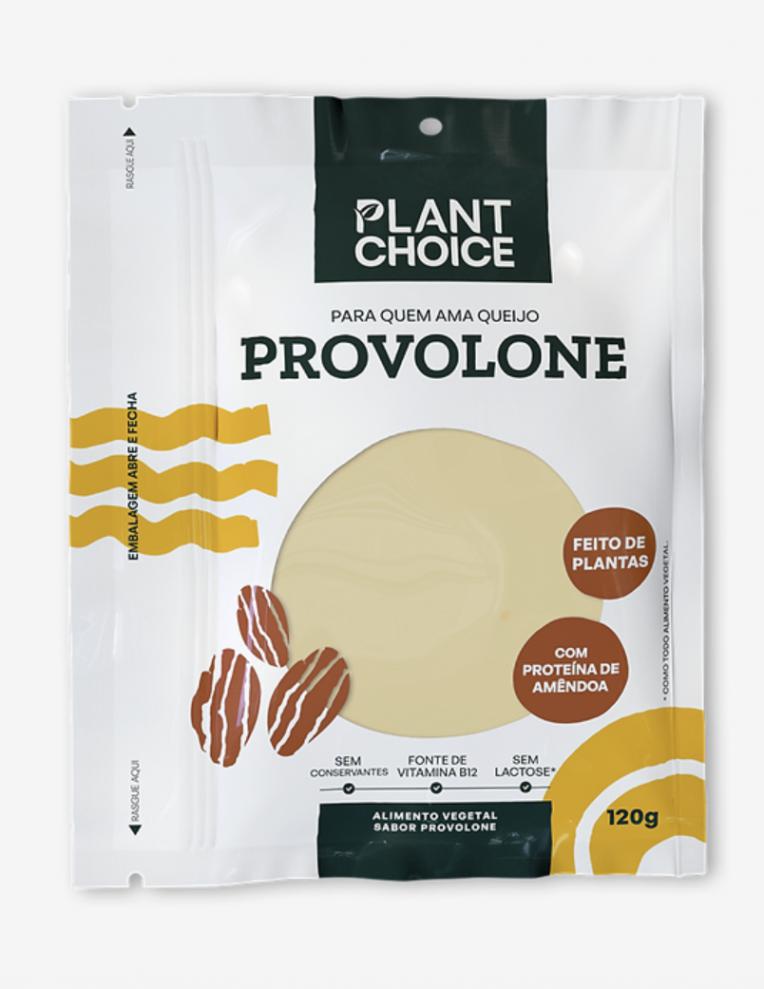 Provolone Vegetal Fatiado Plant Choice 120g