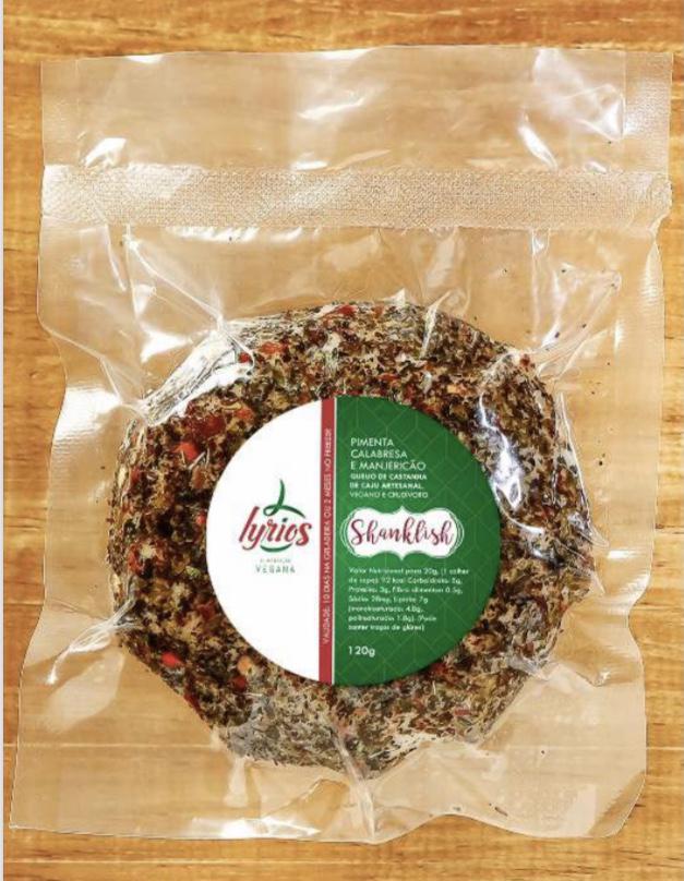 Queijo Shanklish De Castanha De Caju Ervas Finas Lyrios 120g ...