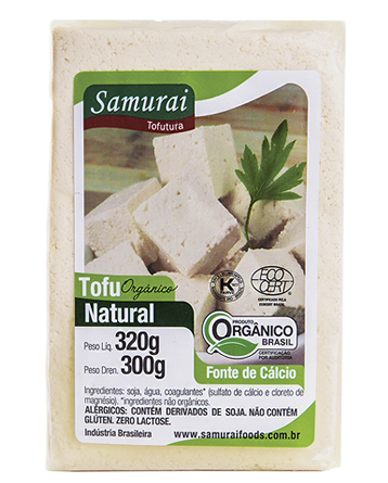 Tofu Natural Organico Samurai 300g refrig. : CONGELADOS / REFRIGERADOS ...