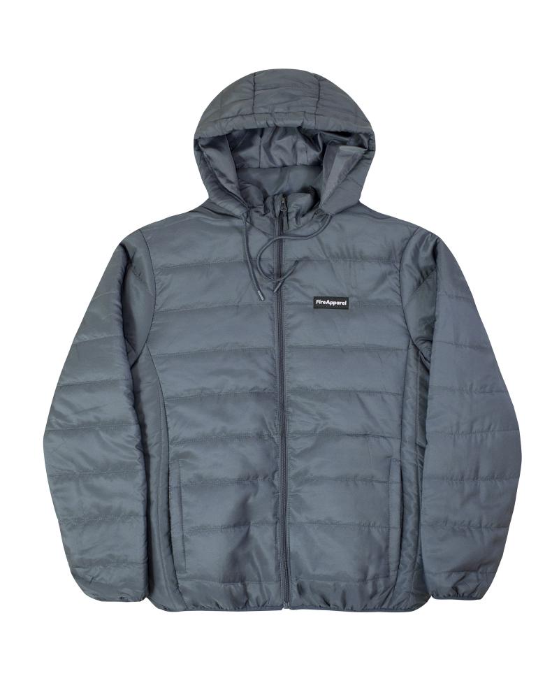 Jaqueta Puffer Fire (Chumbo) : MARCAS - FIRE APPAREL : dope shop