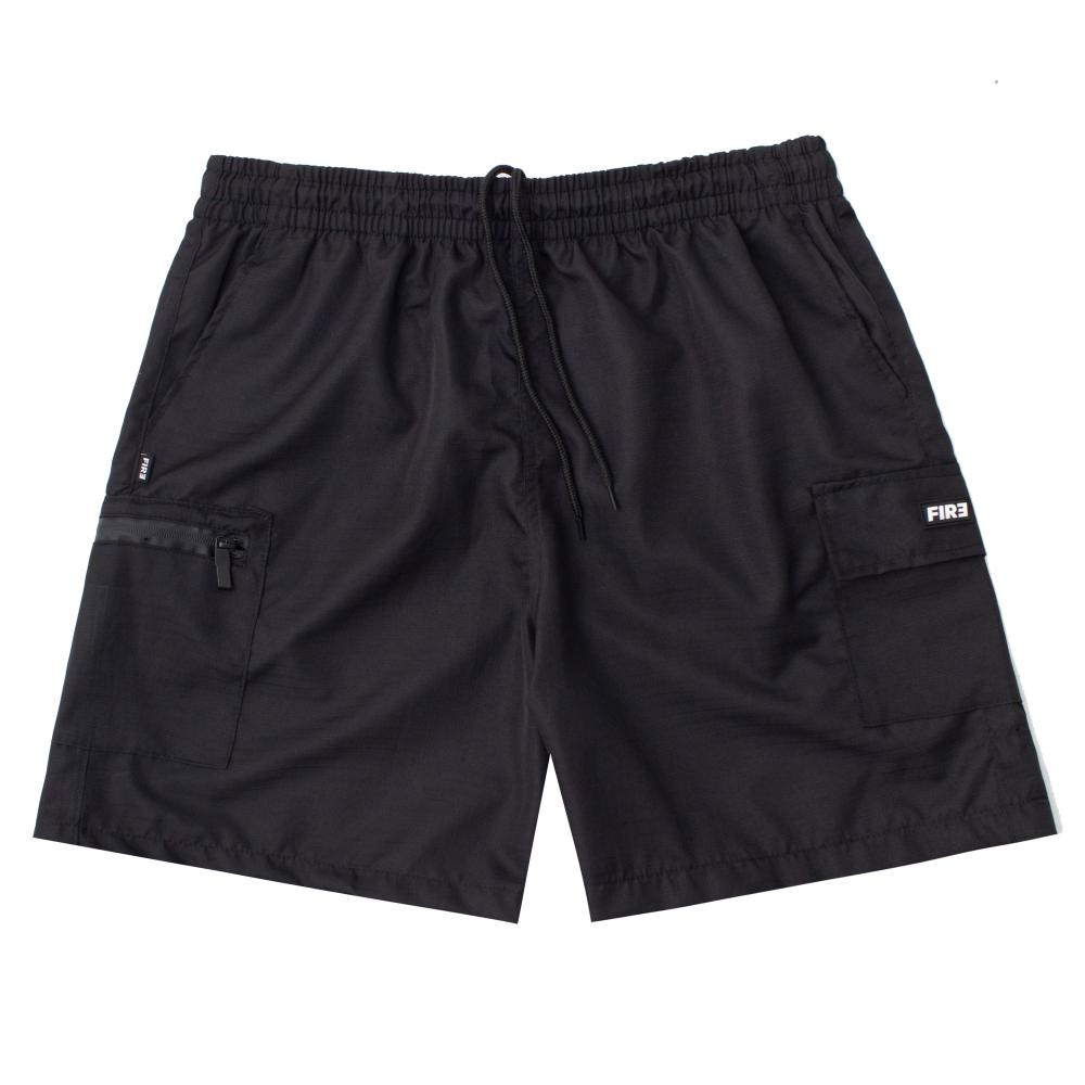 Shorts Fire Rip Stop Bolso Zíper Apparel Design (Preto) : MARCAS - FIRE ...