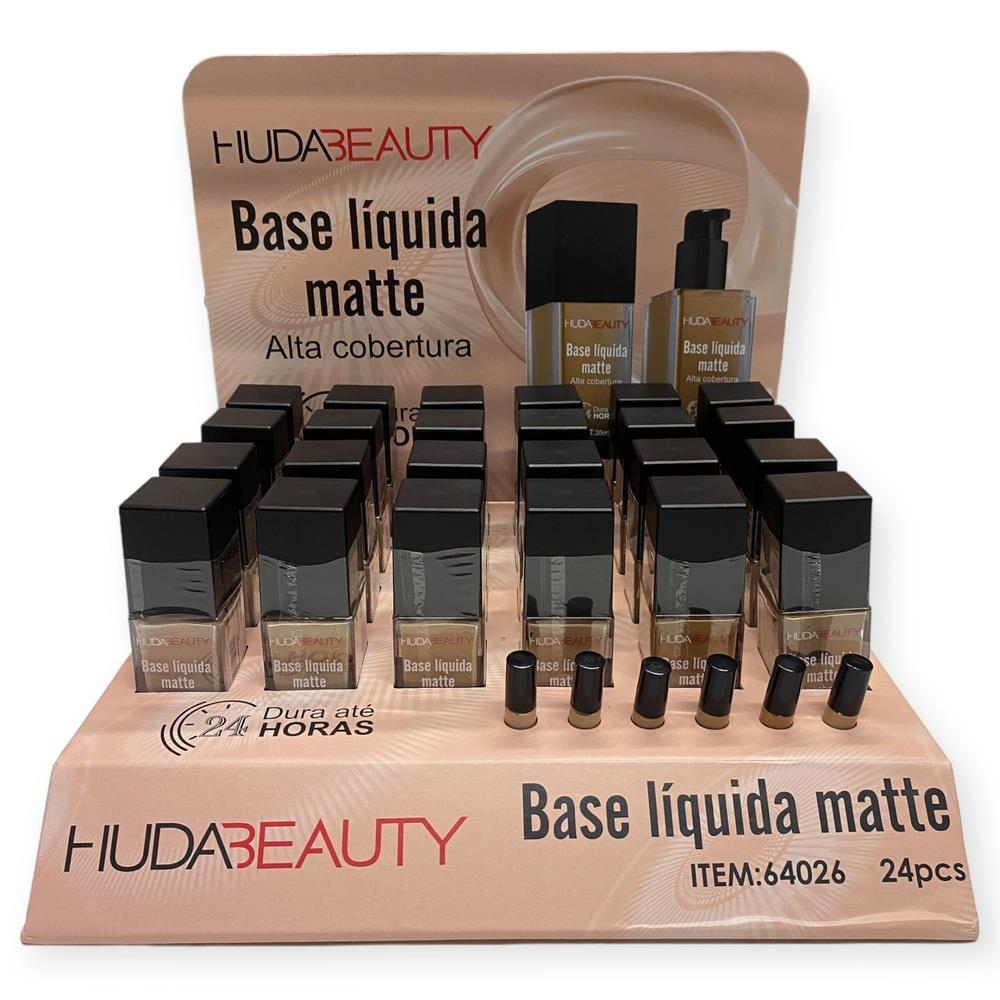 Base Liquida Matte Alta Cobertura - HUDABEAUTY : MAQUIAGEM - Face ...