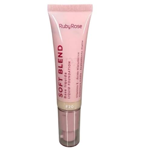Base Líquida Soft Blend Ruby Rose 30g : MARCAS - Ruby Rose : Ellas ...