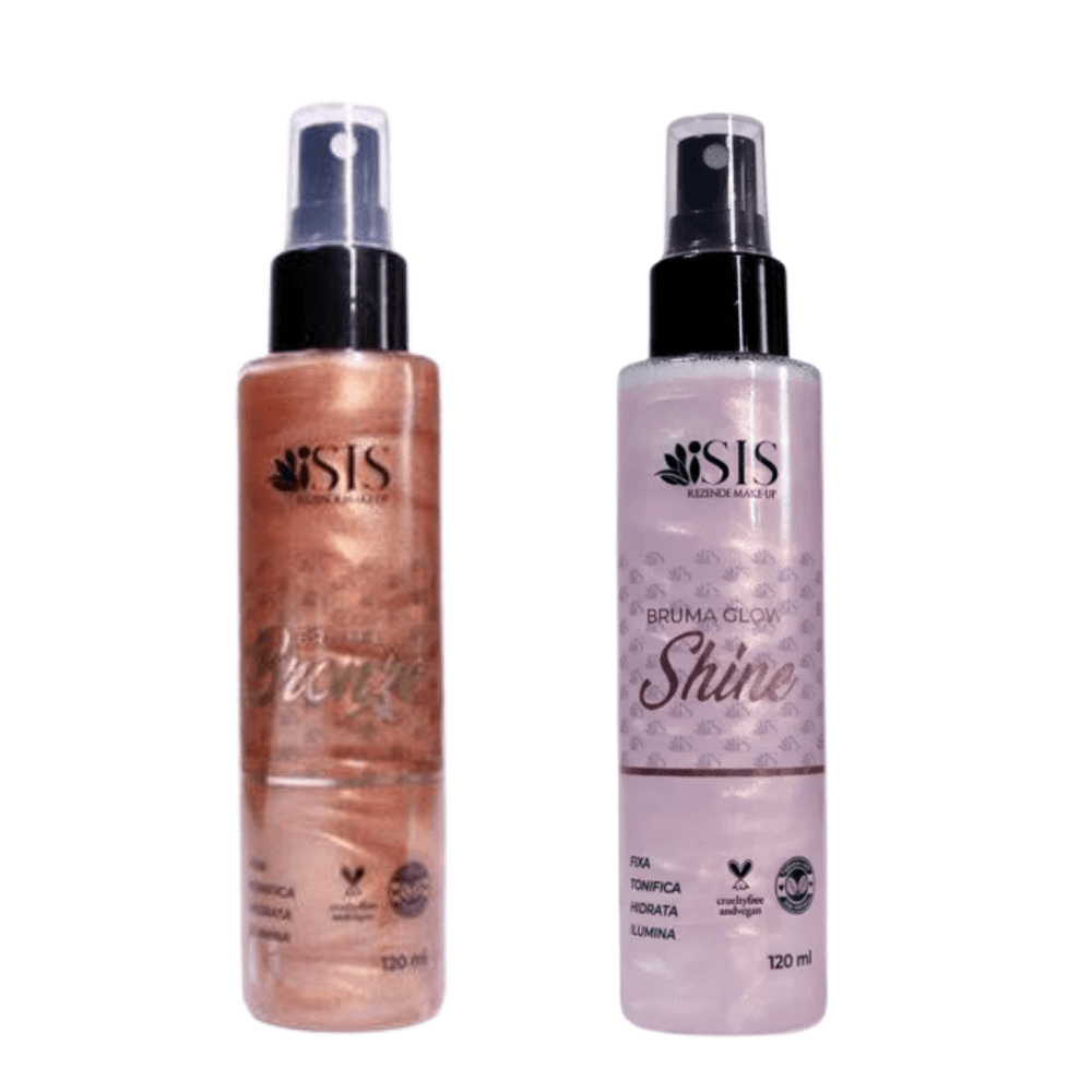 Bruma Glow Isis Makeup 120ml : CUIDADOS COM A PELE : Ellas cosméticos