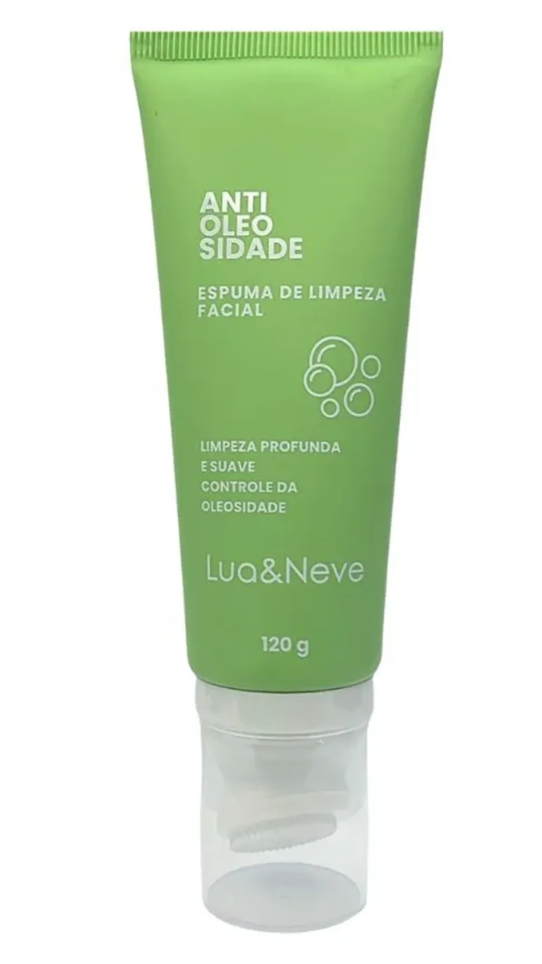 Espuma de Limpeza Facial Antioleosidade Lua e Neve 120g : MARCAS - Lua & Neve : Ellas cosméticos