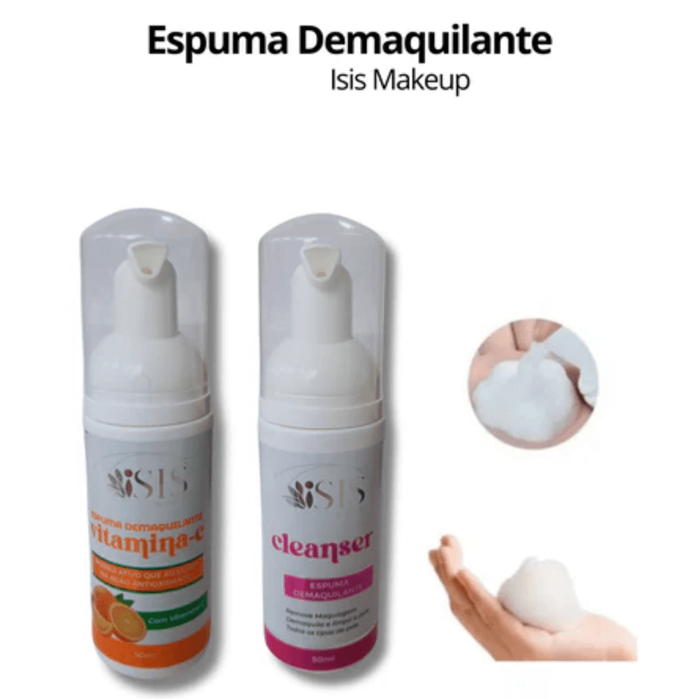 Espuma Demaquilante Isis Makeup 100ml : CUIDADOS COM A PELE : Ellas ...