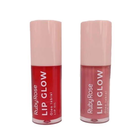 Lip Oil Glow Ruby Rose 5,5g : MAQUIAGEM - Lábios - Gloss : Ellas cosméticos