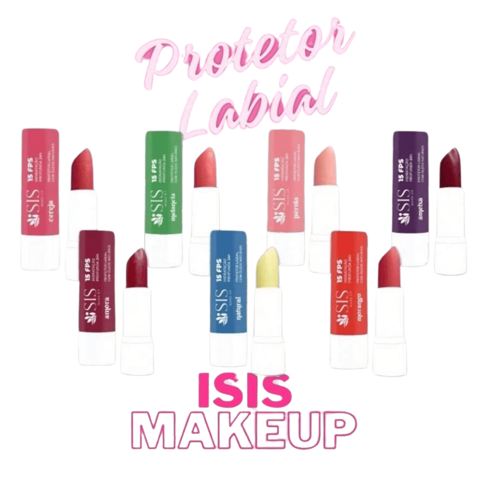 Protetor Labial Hidratação Profunda 15fps Isis Makeup 3,5g : MARCAS ...