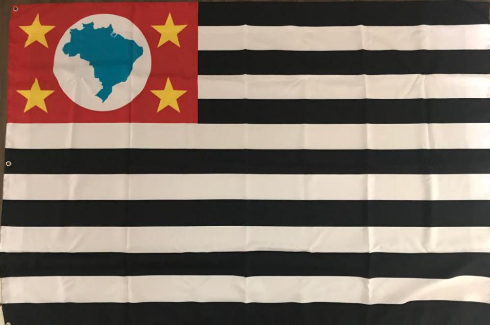 Bandeira Estado Sao Paulo Bandeira De São Paulo , Brazil | SP