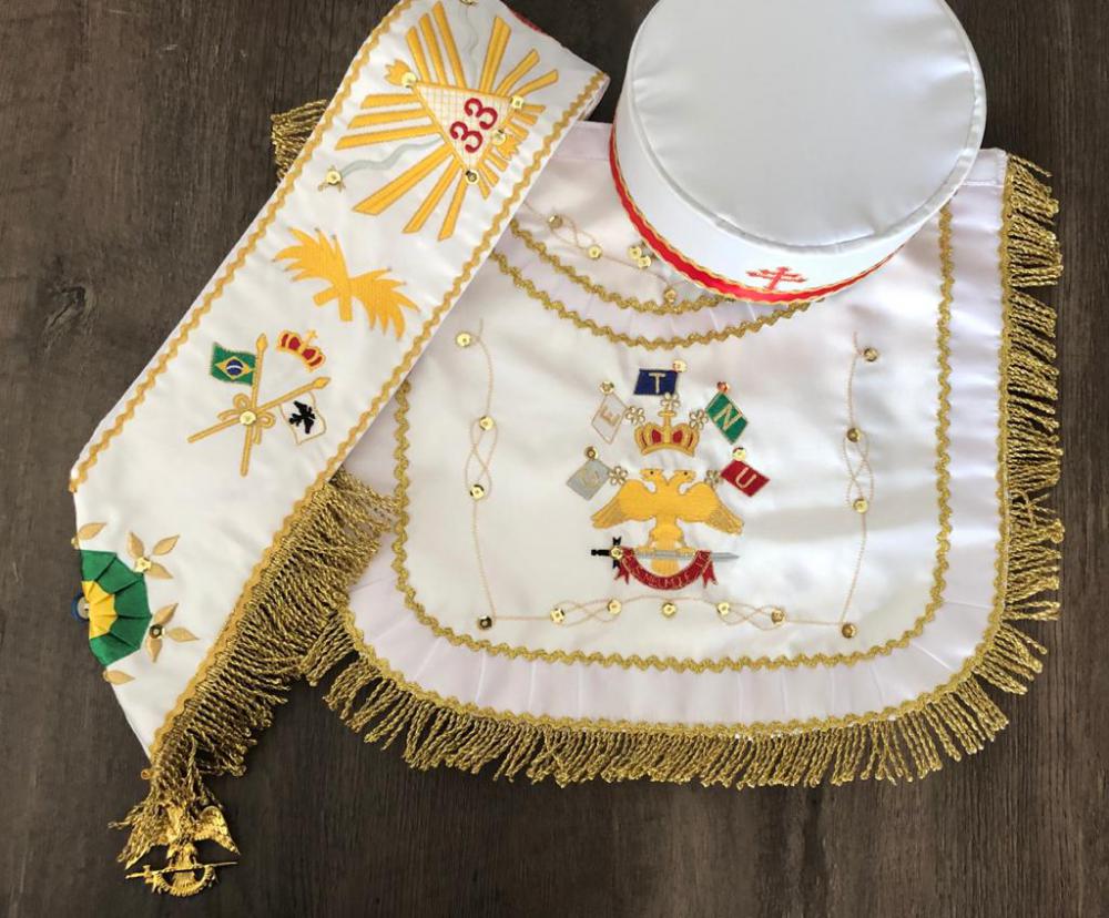 PARAMENTO COMPLETO GRAU 33 : paramentos grandes lojas filosofico