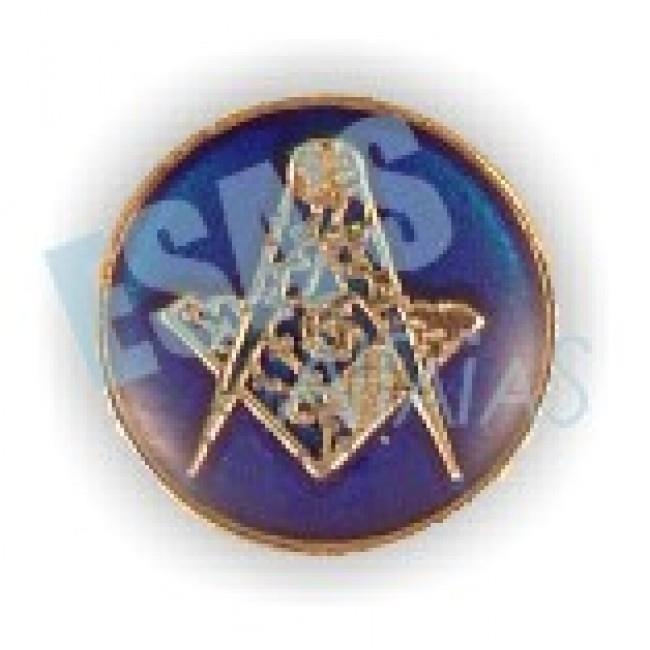 PIN PEQUENO AZUL MAÇOM : Pins - Maçom : Esas Alfaias