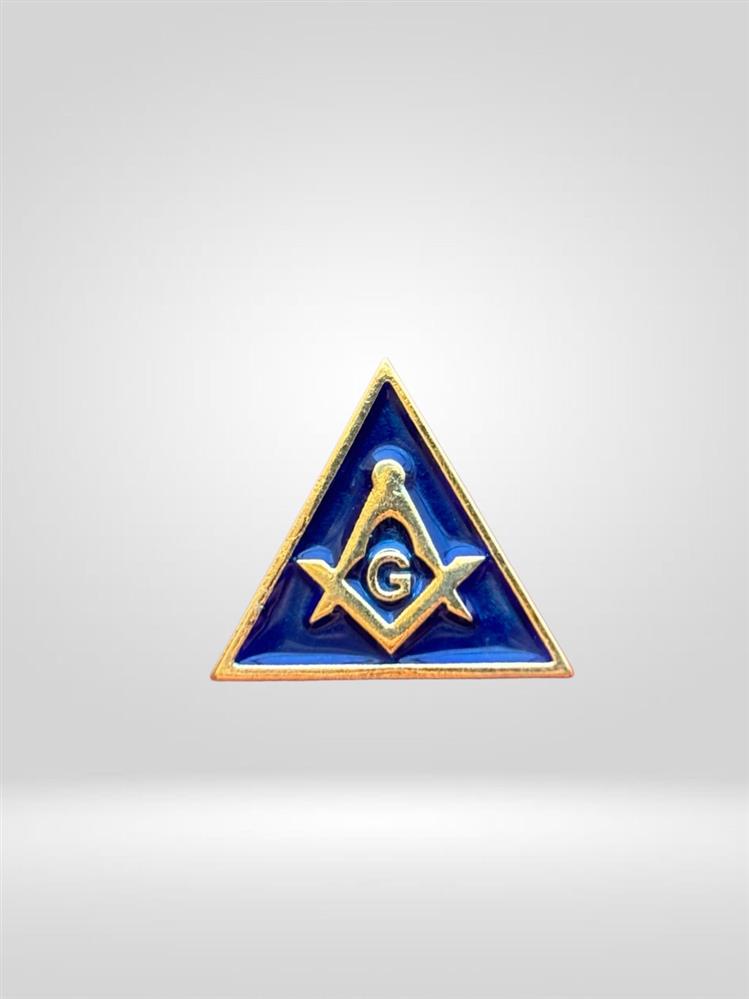 PIN TRIANGULO AZUL : Pins - Maçom : Esas Alfaias