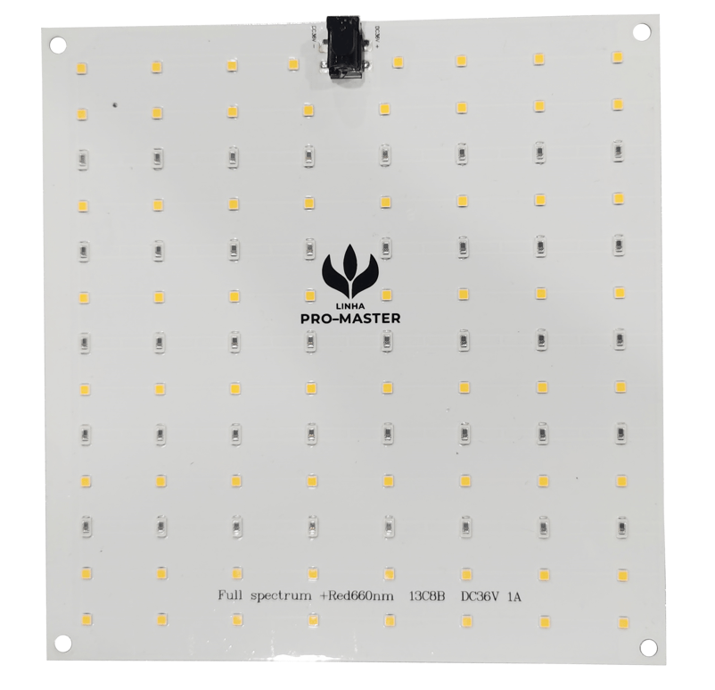 Painel de Led Master Plants Quantum Board PRO-MASTER 35W / Chips PRO-MASTER + Deep Red 660nm ...