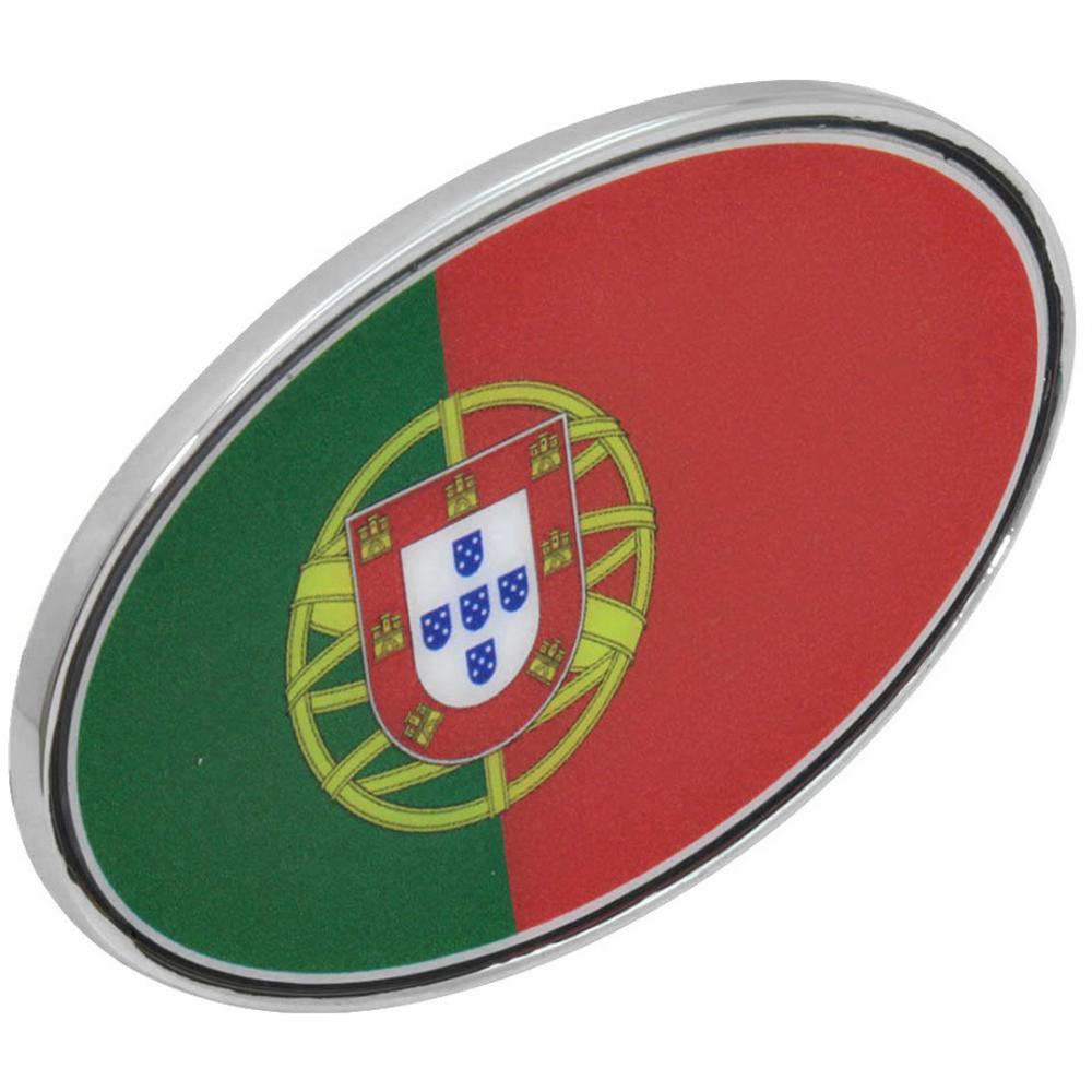 Emblema Plaqueta Brasão Bandeira Portugal Carros Antigos Coleção ...