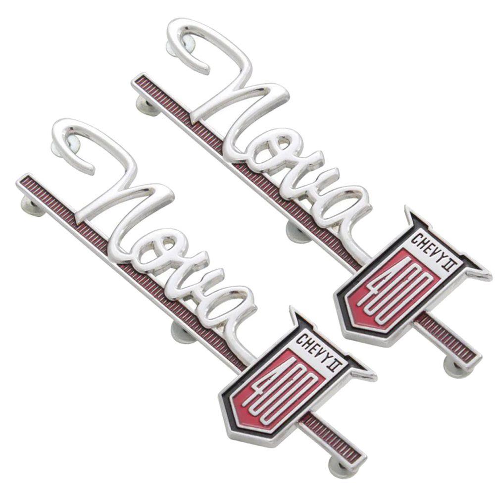 Par, Emblema Chevy Nova 400 1964