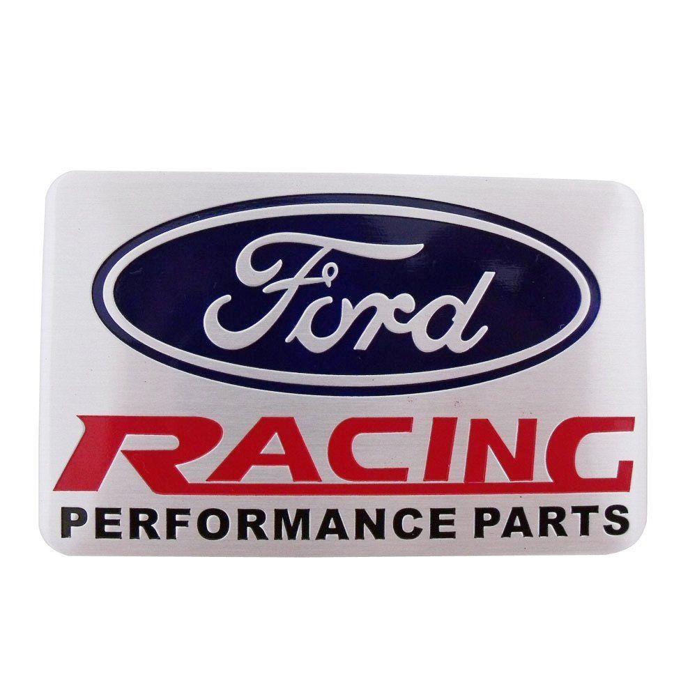 Emblema plaqueta lateral Ford Racing Performace Parts