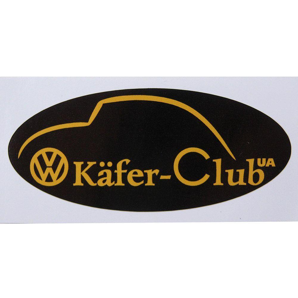Adesivo modelo Kafer-Club VW