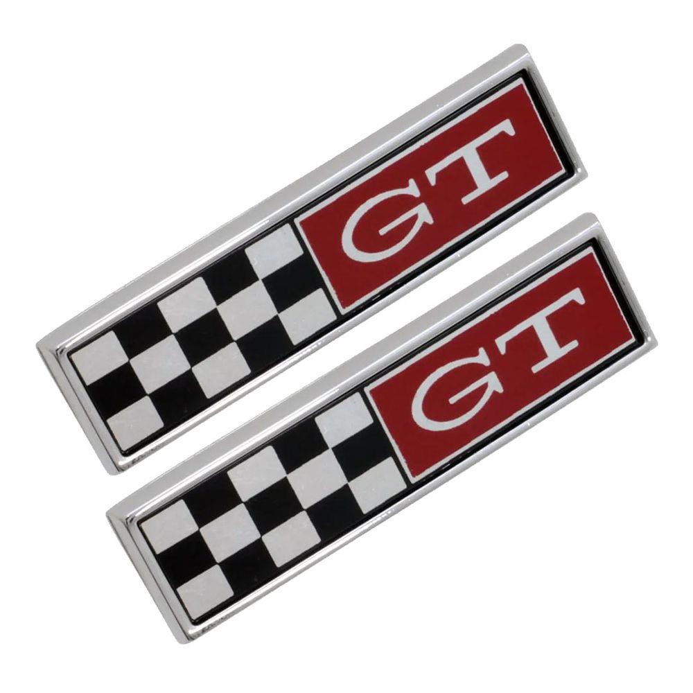 Par, Emblema Plaqueta GT Paralama Lateral Ford Maverick