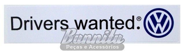 Adesivo modelo Drivers Wanted VW