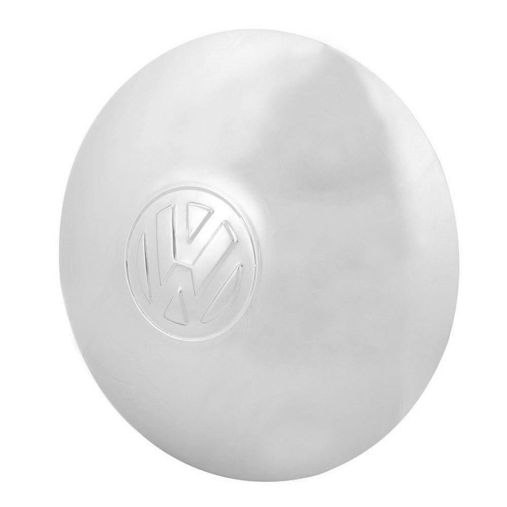 Calota Cromada VW Fusca até 1970 Kombi até 1975 Modelo Roda 5 furos ...