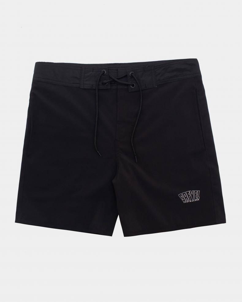 Boardshorts Surfavel Basic Writing (Preto)