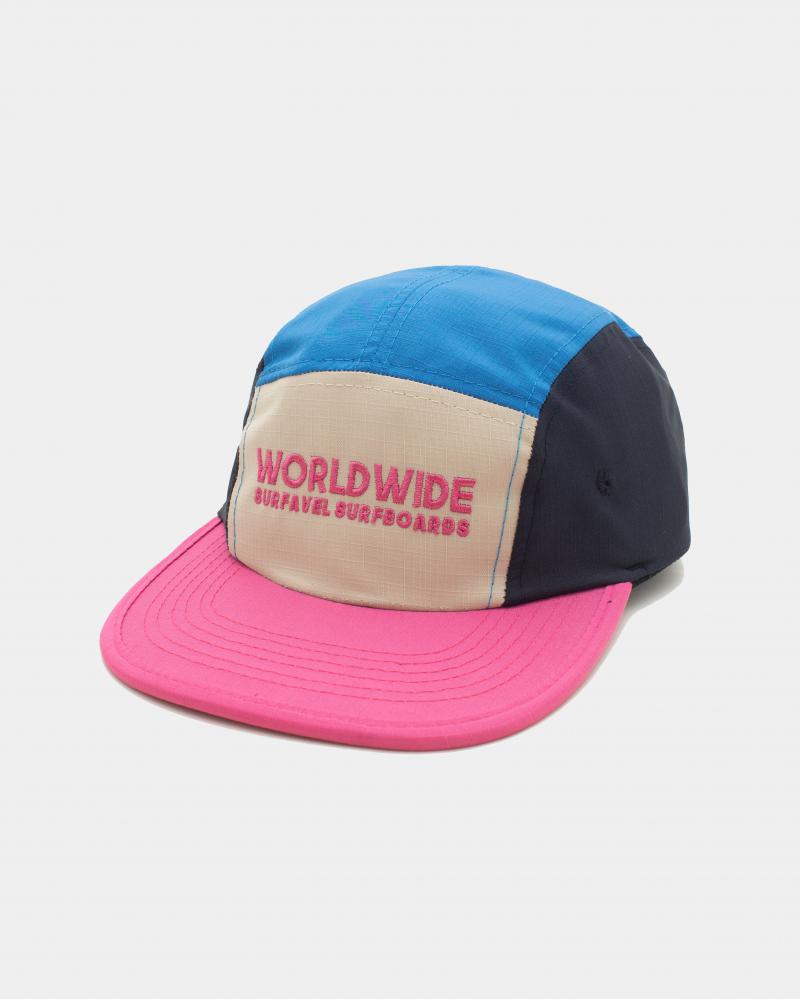 Boné Surfavel Five Panel Worldwide Colors : Bonés : Surfavel Surfboards