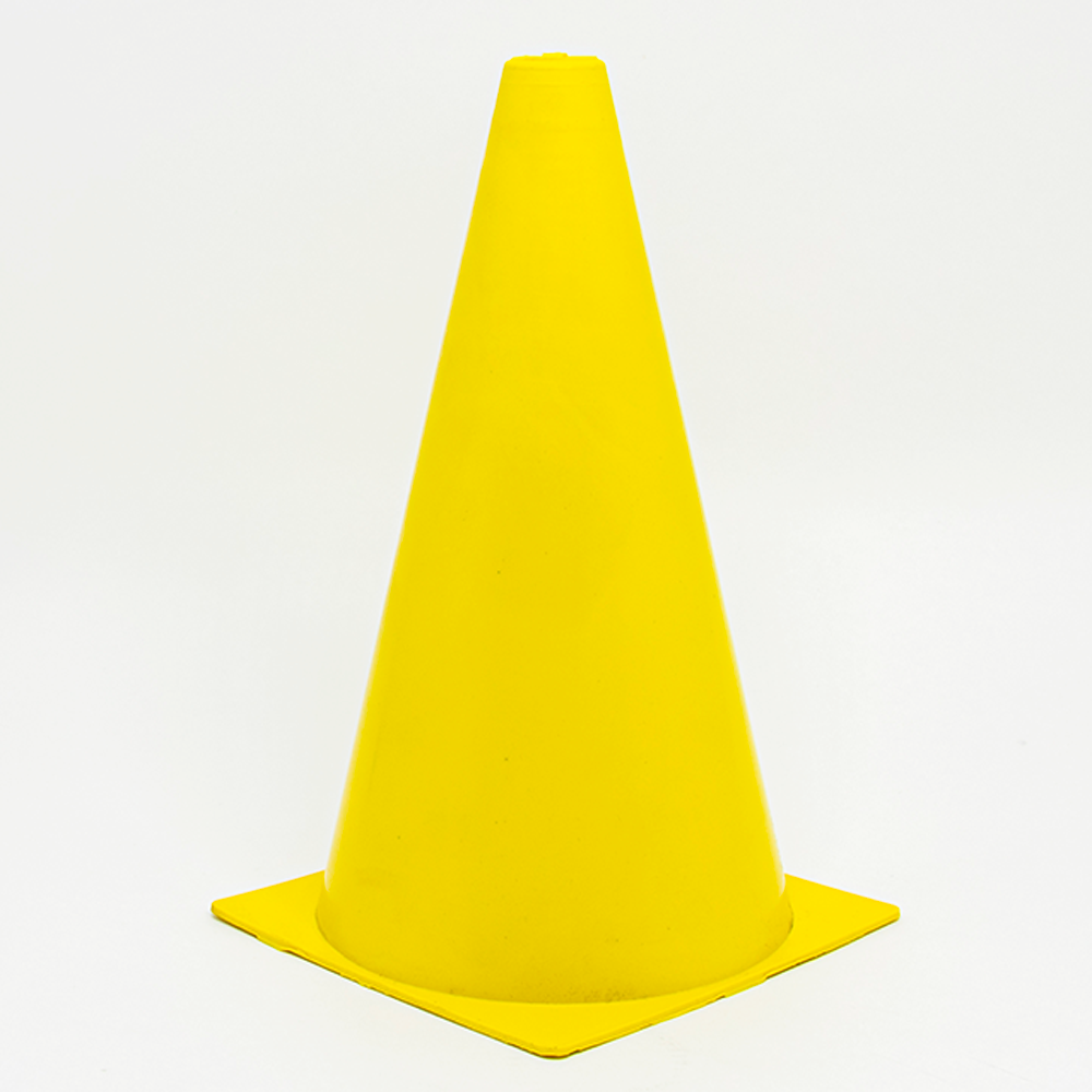CONE Demarcatório Flexível Amarelo 23cm